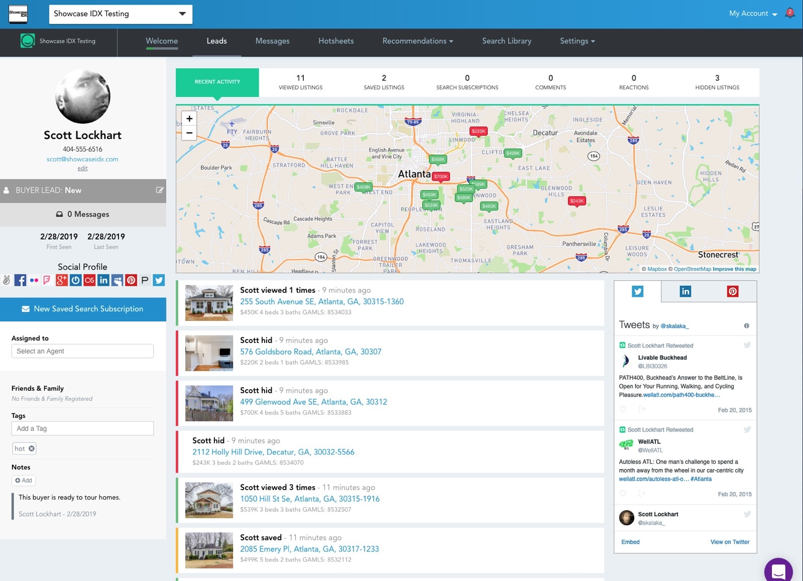 New Lead Contact Detail Page Launches Today - Real Estate CRM Tools