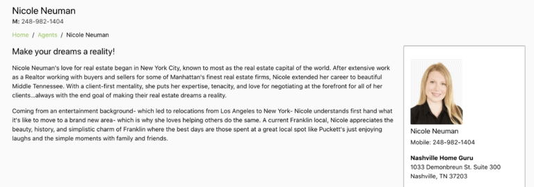 How To Write a Real Estate Bio that will Win Your Clients Over (Sample ...