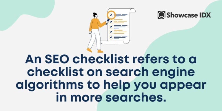Real Estate SEO Checklist: This Is What Should Be On It